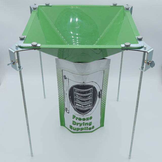 The Food Funnel ™ - Bag Filler/ Jar Filler – Freeze Drying Supplies