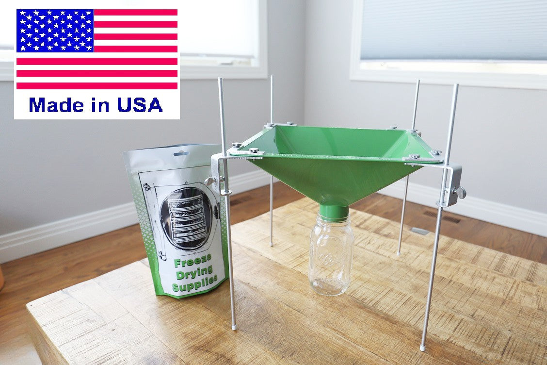 Food Funnel Bag Filler/ Jar Filler – Freeze Drying Supplies
