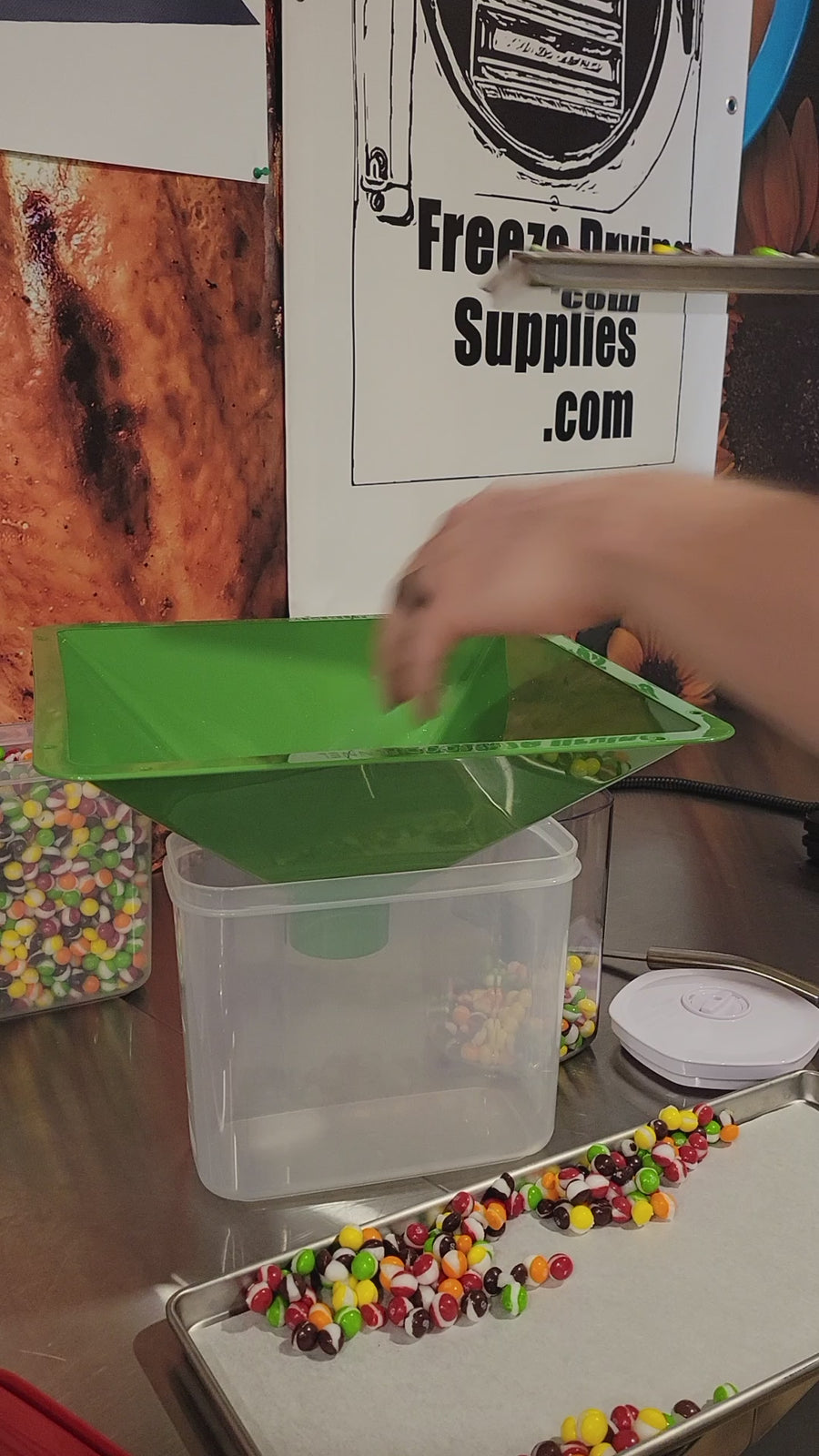 The Food Funnel ™ - Bag Filler/ Jar Filler MADE IN THE USA – Freeze ...