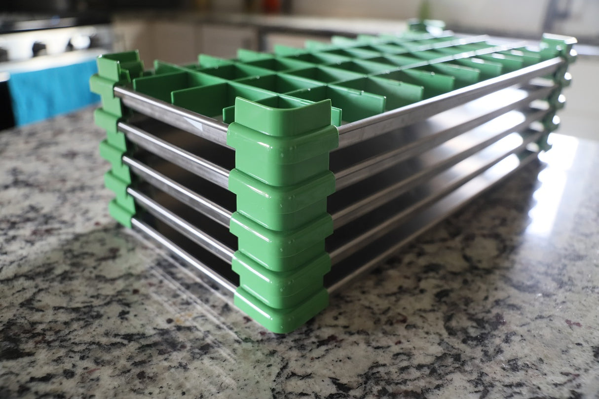 "Locking" Freeze Dryer CORNER Tray Stackers – Freeze Drying Supplies