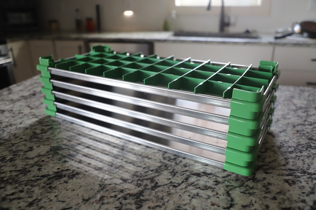 "Locking" Freeze Dryer CORNER Tray Stackers – Freeze Drying Supplies